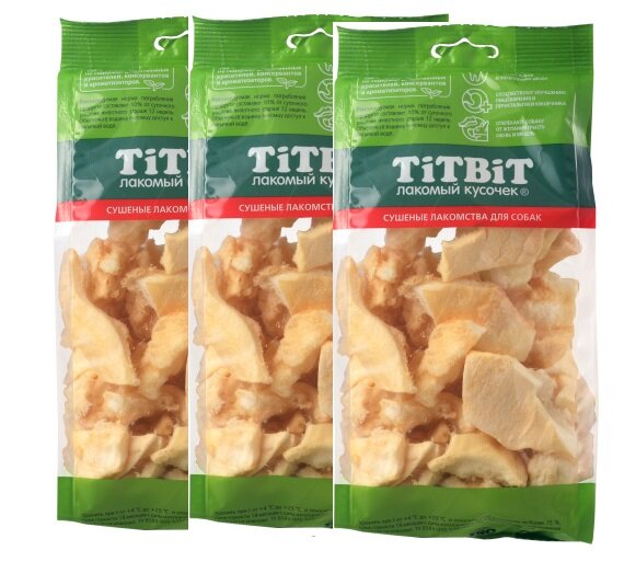 TiTBiT Лакомство для собак Хрустики говяжьи диетические (3шт)