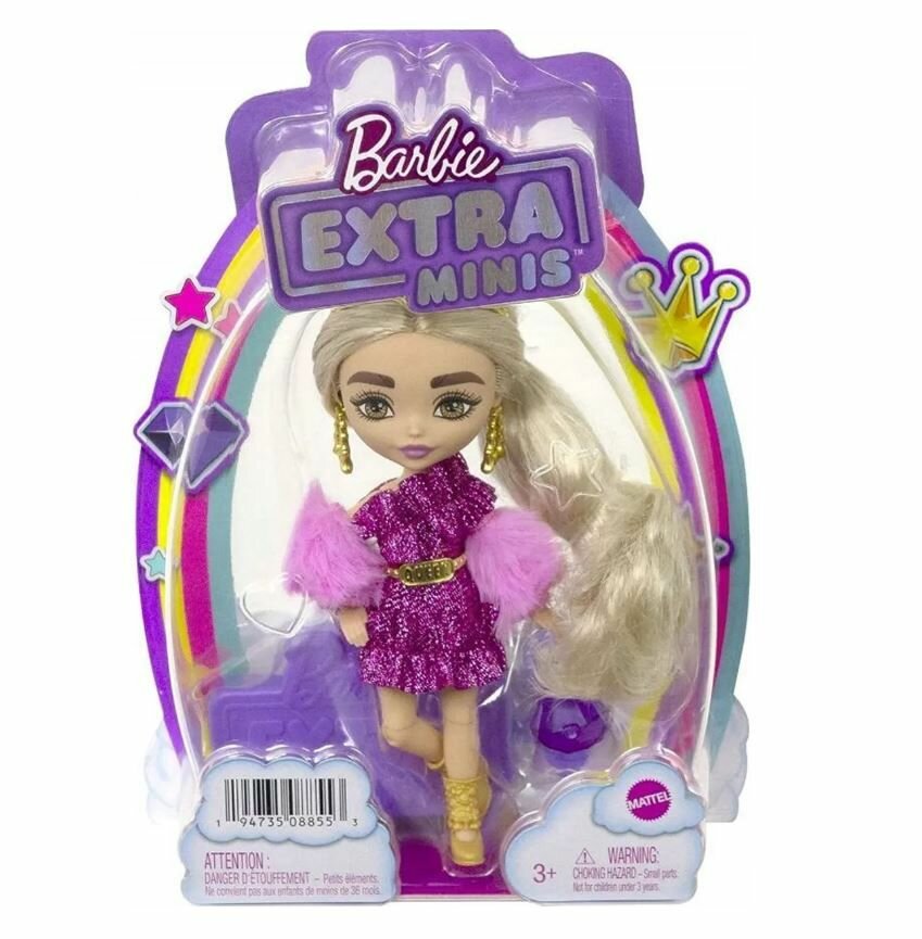 Кукла Barbie Экстра Минис 8 HJK67