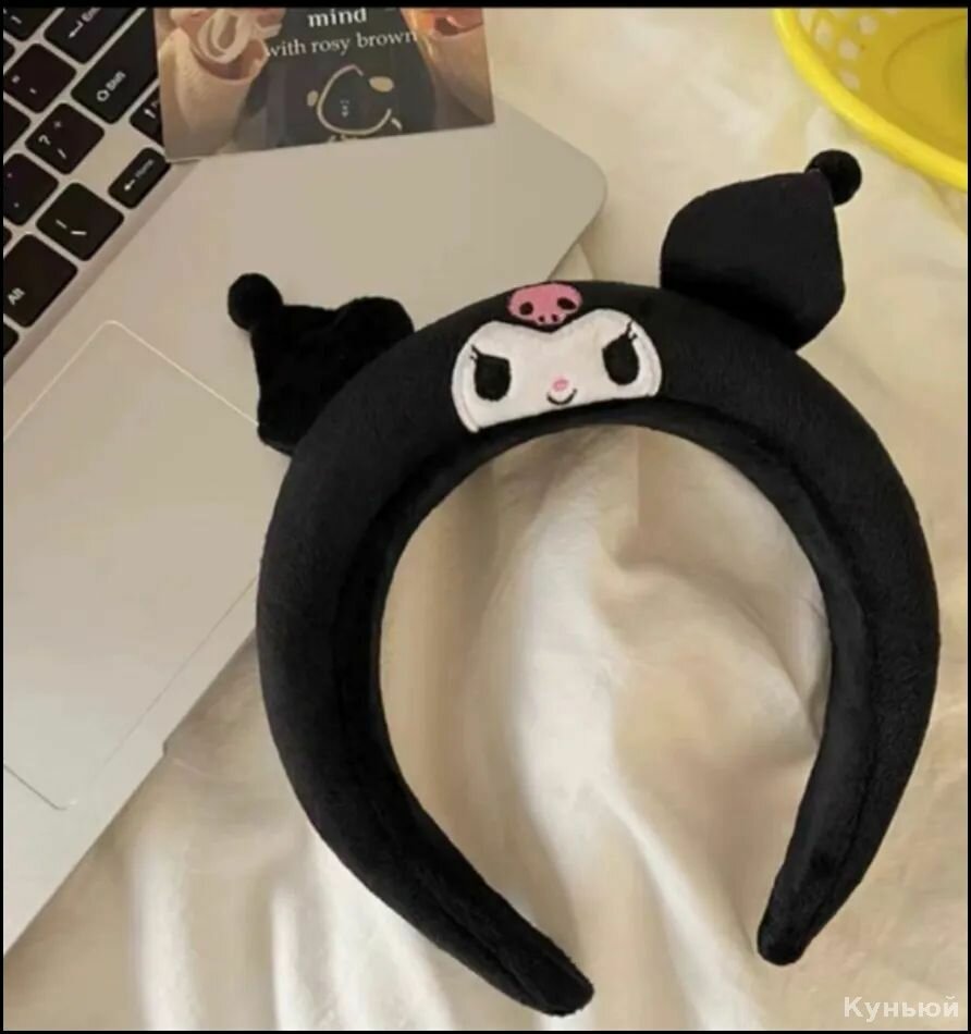 Ободок Kuromi . Ободок куроми для девочек