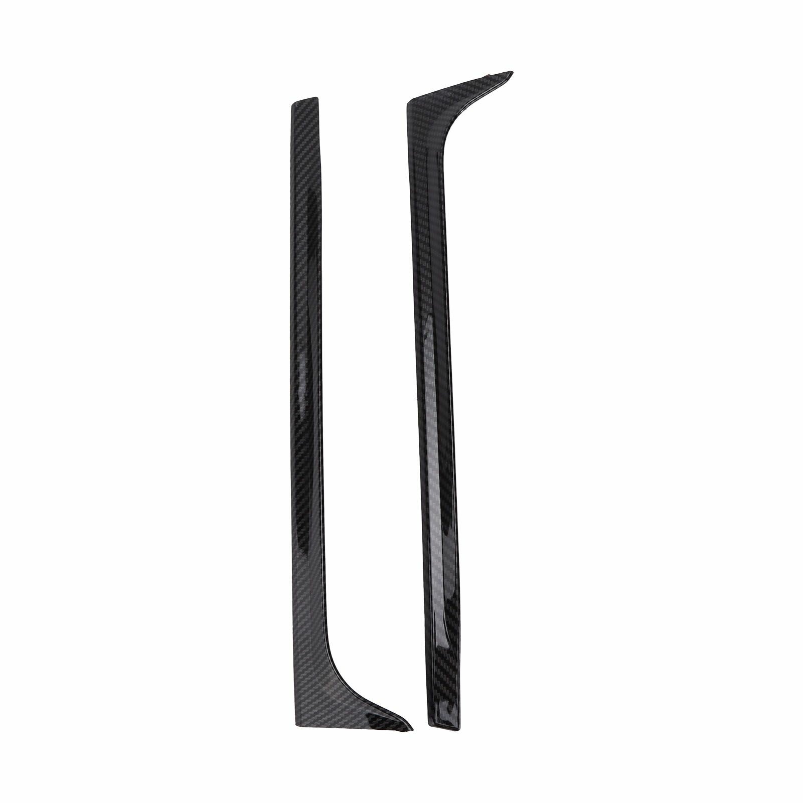 2шт боковые спойлеры Canards заднего стекла MK5 2011-2017 карбон