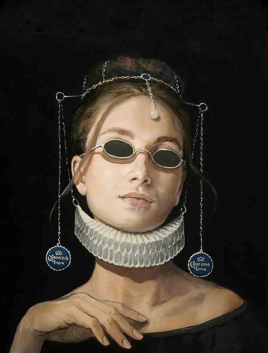 Плакат, постер Корона ослепления на бумаге, размер 21х30см