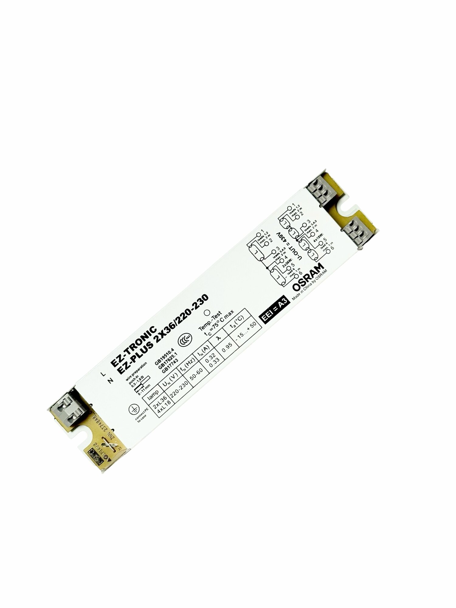 ЭПРА Osram EZ-TRONIC EZ-PLUS 2x36/220-230