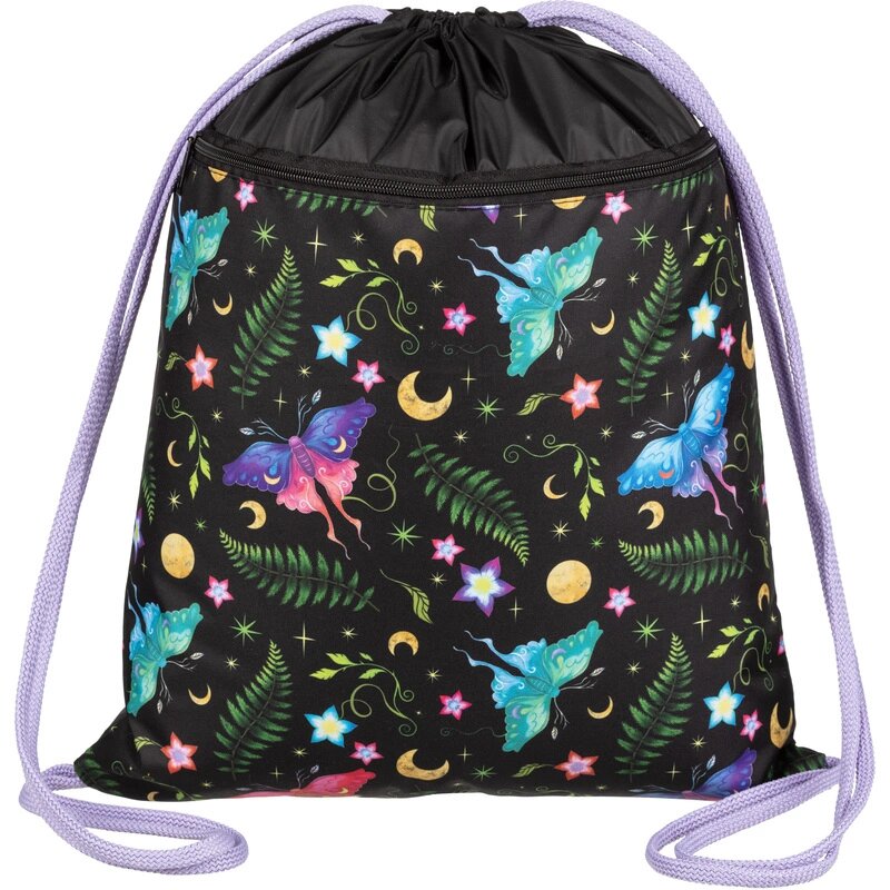 Мешок для обуви Комус Класс Сказочный лес , 360х470 мм, карман, МО-26-2