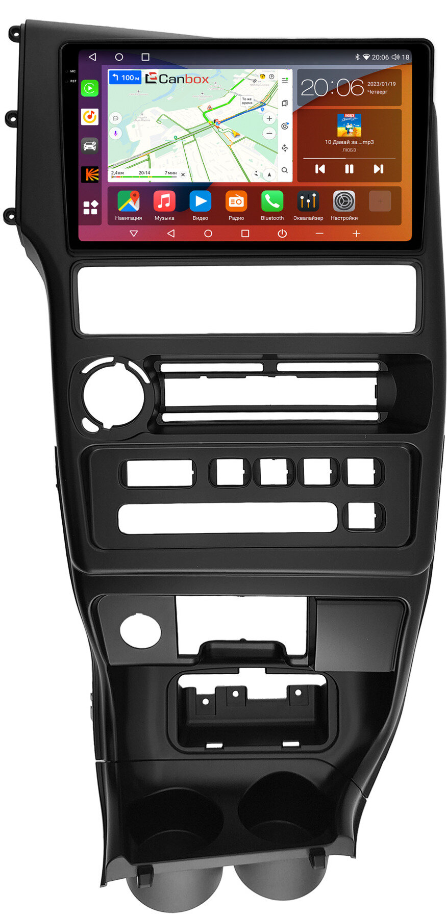 Штатная магнитола Lada ВАЗ 2108 SAMARA 1984-2005, 2109 SAMARA 1987-2006, 21099 SAMARA 1990-2011 (черная) Canbox Logic-i3 2K 5723-9-0612 Android 11 (4G