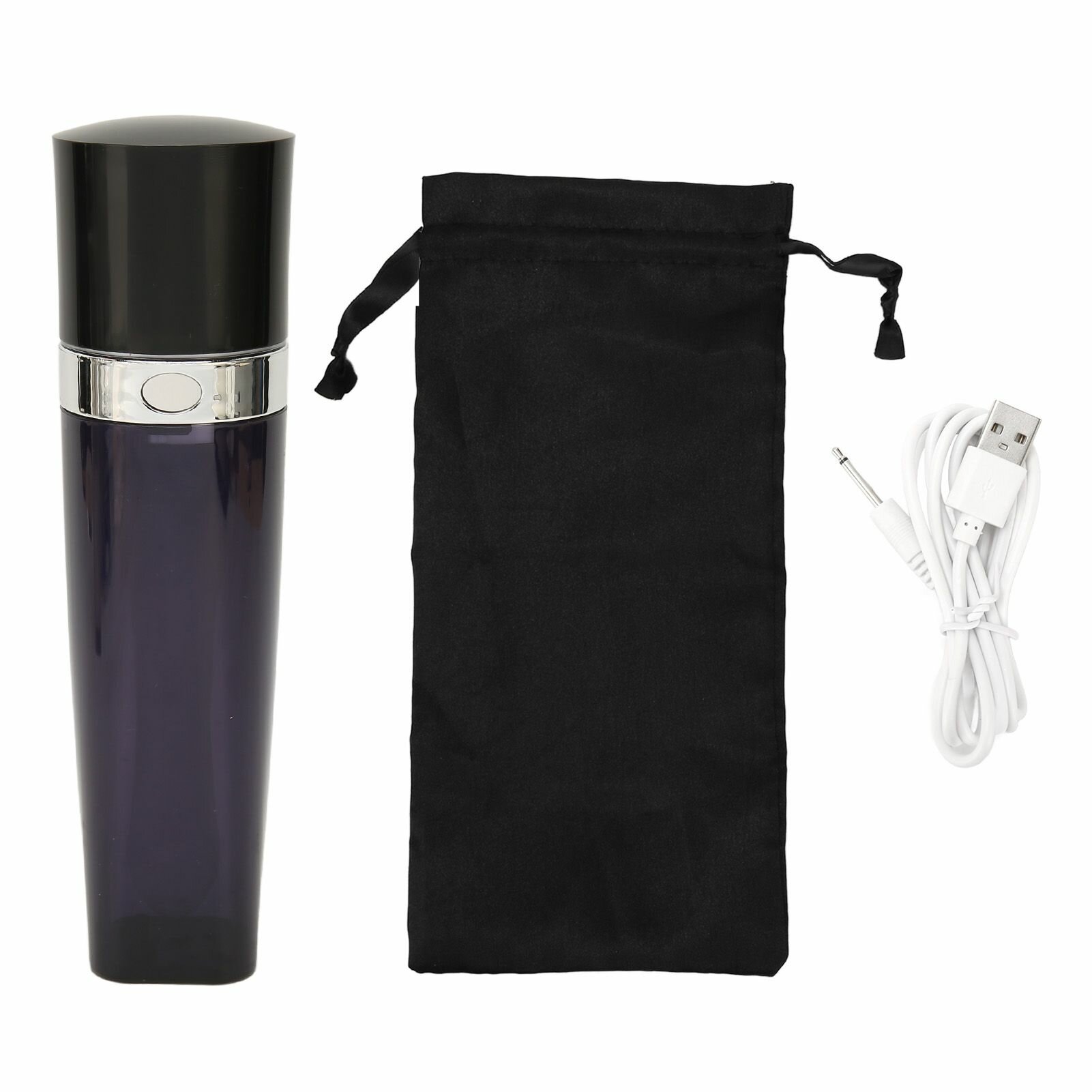 USB клизма с герметичной анальной лампой, фиолетовая, для очищения кишечника