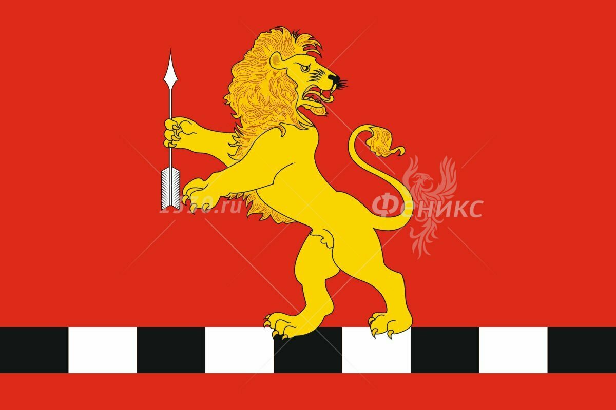 Флаг Башмаковского района 135x90 см.