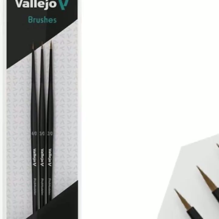 Набор кистей Vallejo: Pro Modeler Definition Set — фото 1