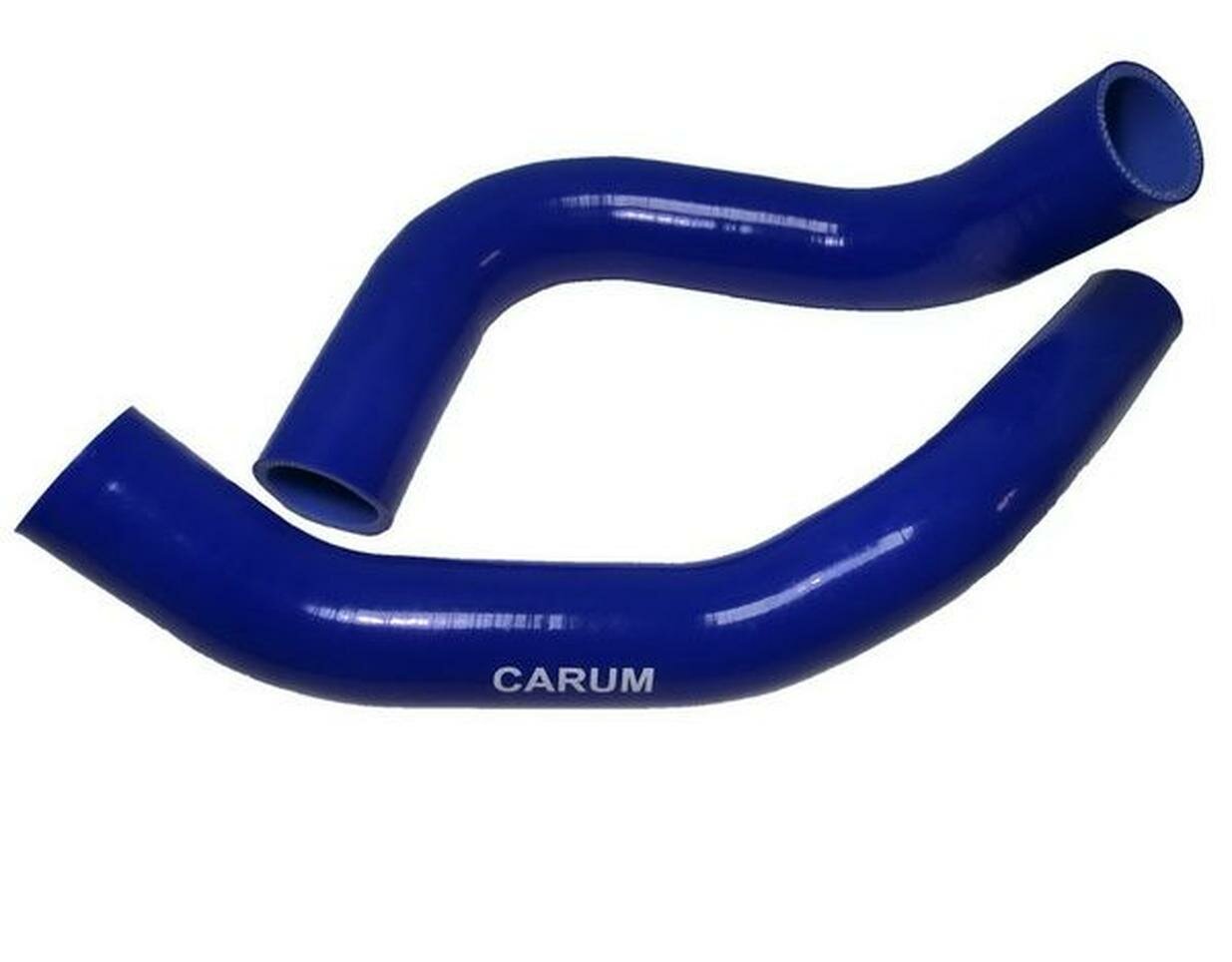 Комплект силикон патрубков радиатора ГАЗ-3307 дв. ЗМЗ-523 (2 шт) CARUM 3307-1303000