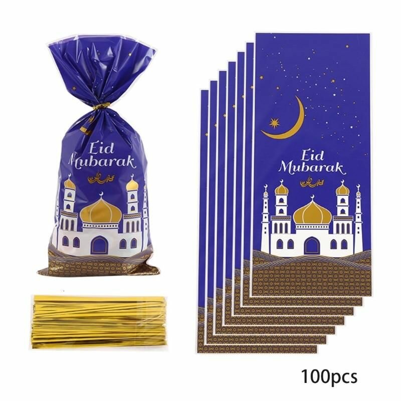 Подарочные мешочки на Ид аль-Фитр, 100 шт.