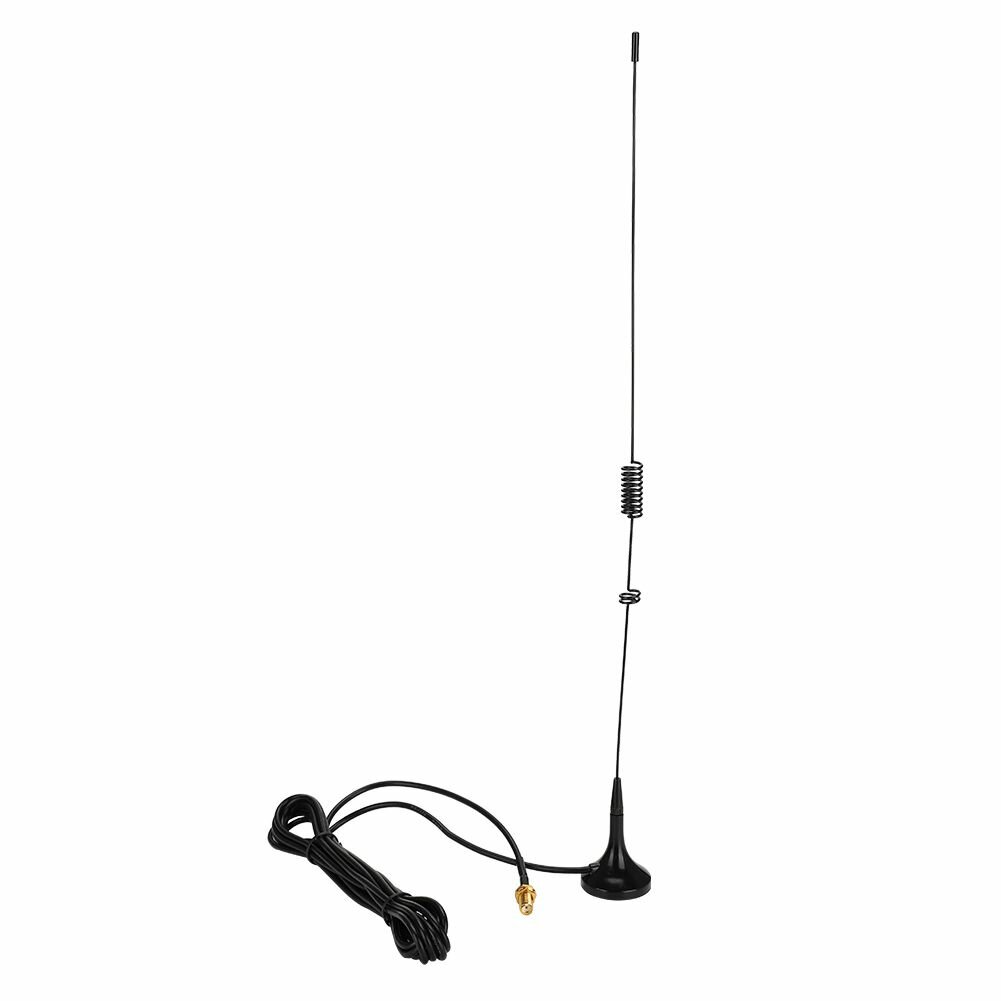 Baofeng UV 5R Двухдиапазонная VHF UHF SMA Женская магнитная автомобильная антенна для радио UV5R, длина 106 мм, совместимость с UV-5R, прием с высоким коэффициентом усиления