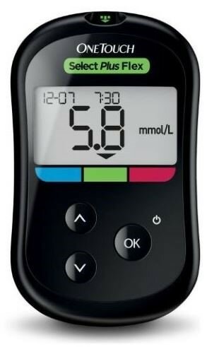 Глюкометр ONE TOUCH SELECT PLUS FLEX/вариант 3 (без тест-полосок)