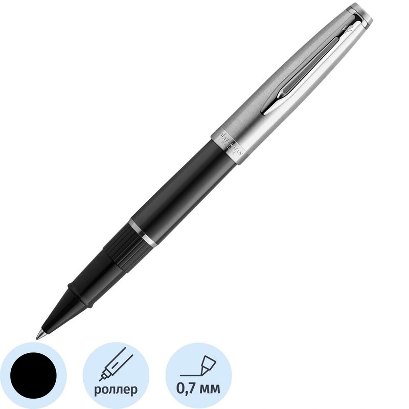 Роллер Waterman Embleme Black 2100378