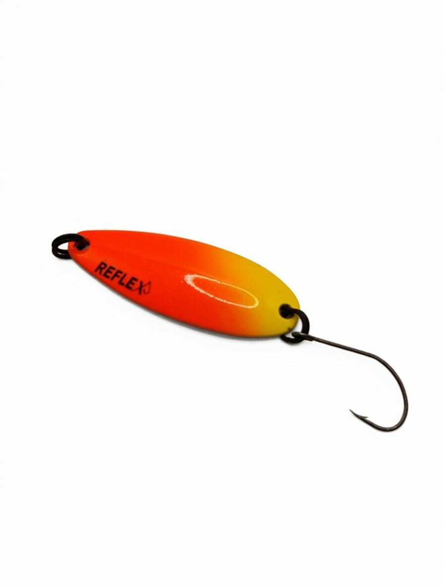 Блесна Reflex Legenda IAM 3.1g Brass ультралёгкая латунная микроблесна для точной ловли хищника (29 мм)
