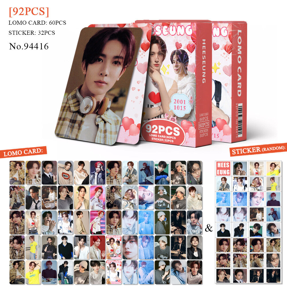 Спот 92 новых альбома EN поздравительных открыток YOU FATE коллекционные карты наклейки должны быть поддержаны фото карты двухсторонняя карта LOMO