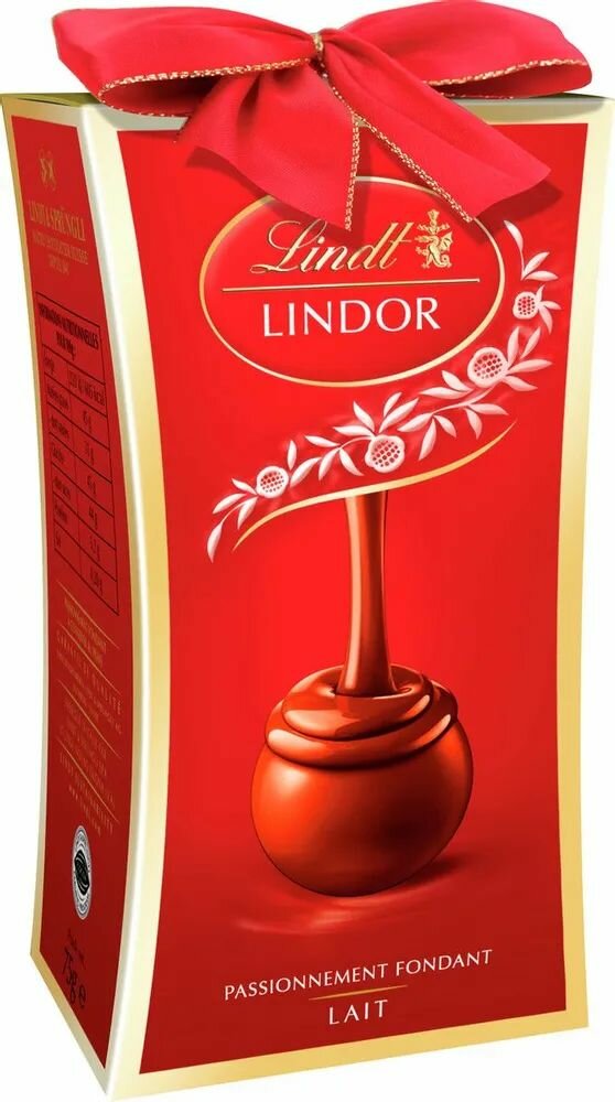 Шоколадные Конфеты Lindt Lindor Passionnment fondant LAIT 75г (Франция)