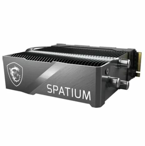 2 ТБ SSD M.2 накопитель MSI Spatium M570 Pro FROZR (S78-440Q670-P83) - PCI-E 5.0, чтение - 12400 Мбайт/с, запись - 11800 Мбайт/с, 3D NAND