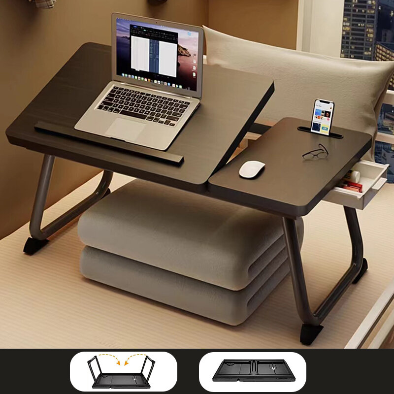 Столик для ноутбука на кровать, складной, регулируемый, столик для завтрака, 55 х 32 х 25 см