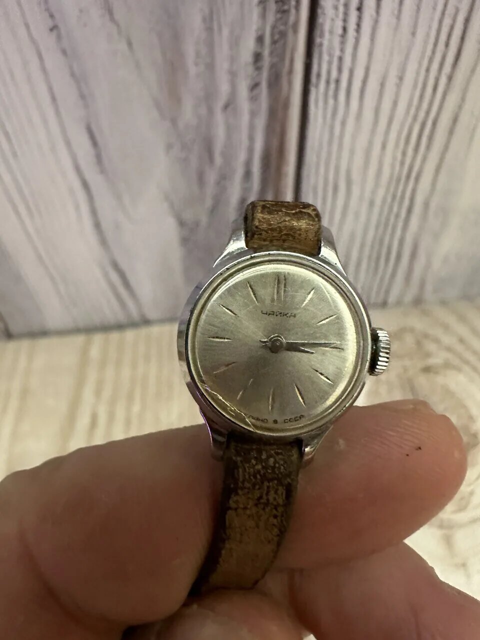 Часы Чайка Механика женские Винтажные ссср 70 годы