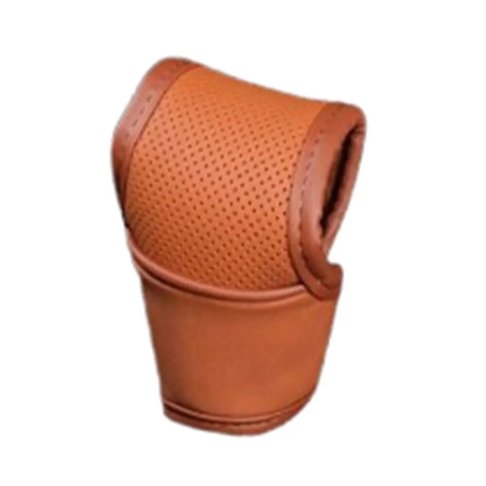 Универсальный автомобильный чехол для переключения передач, нескользящий, износостойкий, чехол на ручку переключения передач, удобная ручка из натуральной кожи