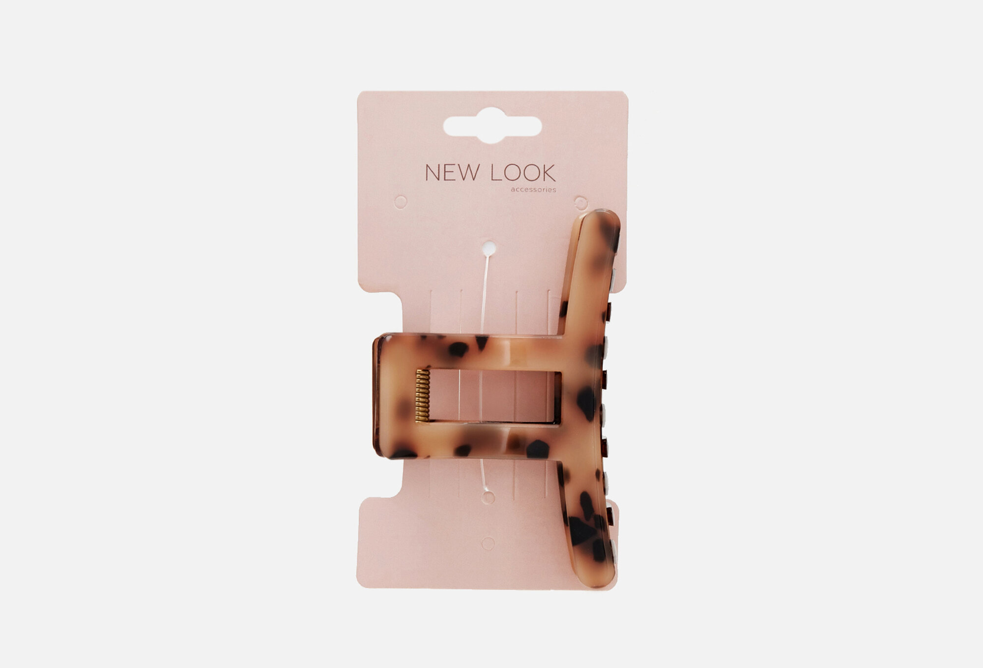 Краб для волос NEW LOOK 10106 Бежево-черный