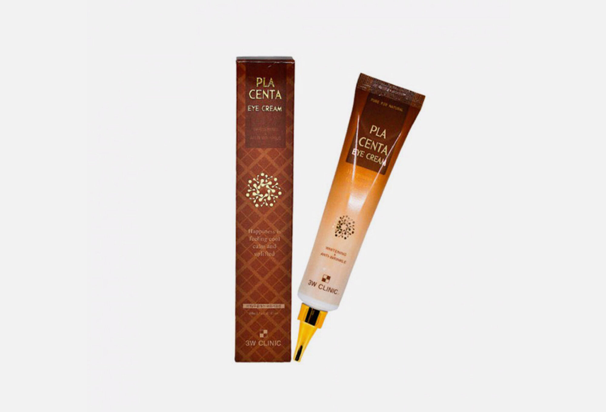 Антивозрастной Крем для глаз 3W CLINIC Placenta 40 мл