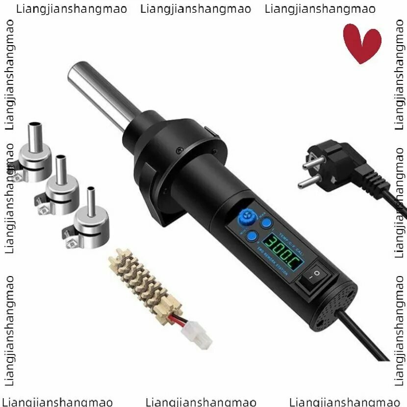 Паяльный фен 480 Вт, 1 предметов