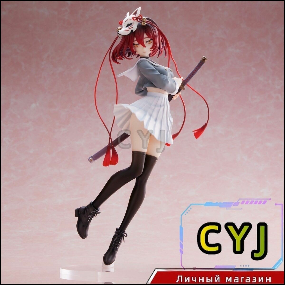 Уникальная коллекционная фигурка Sailor Chan CYJ премиум