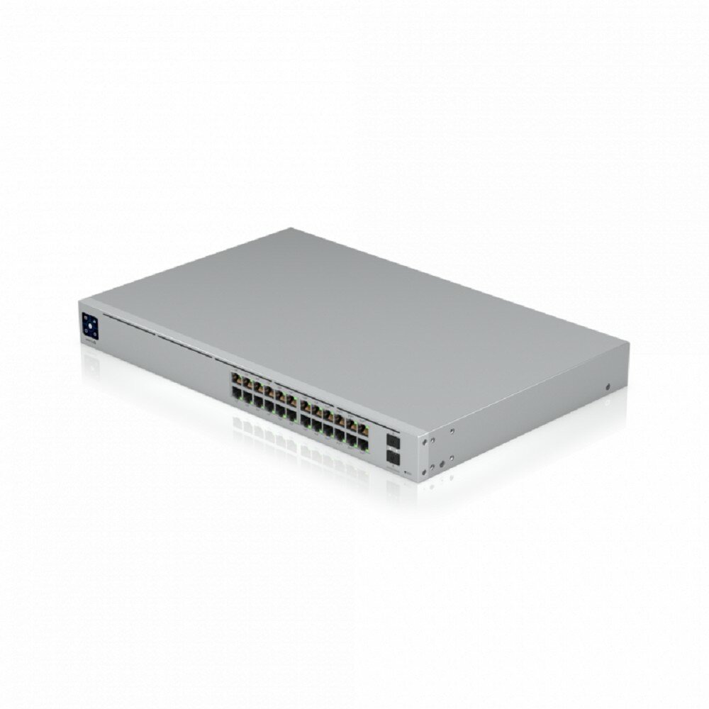 Коммутатор USW-Pro-24-POE Ubiquiti Веб-интерфейс 26 портов 1000 Мбит/сек