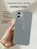 Чехол на Apple iPhone 12 mini / Айфон 12 Мини с принтом "Зрительный обман черный...