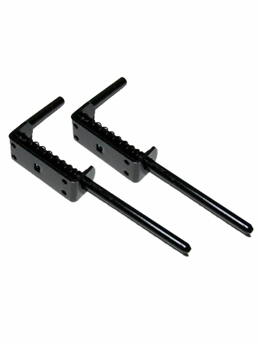 Шпингалет гаражный пружинный 250 мм для ворот ( 2 штуки)