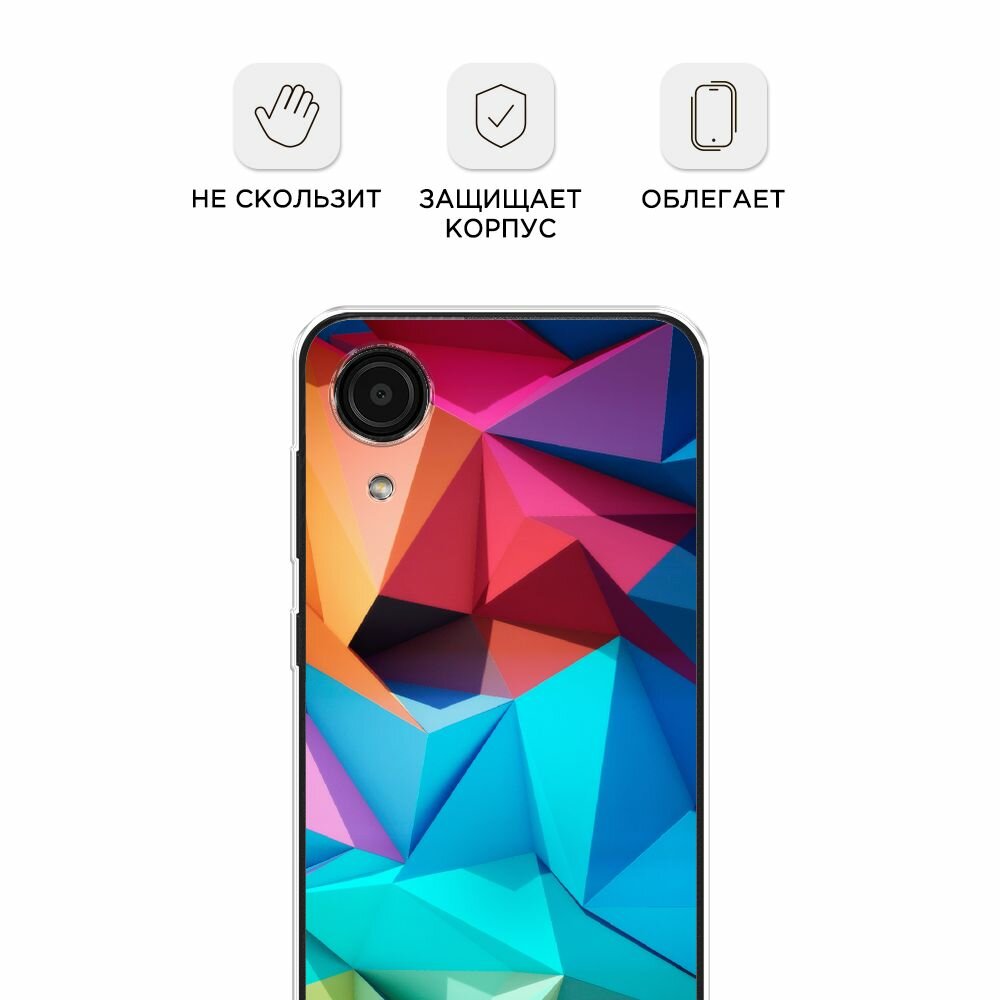 Чехол на Samsung Galaxy A03 Core / Самсунг Галакси А03 Core с принтом Геометрия 14 — фото 1
