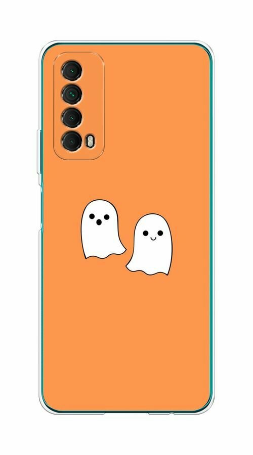 Чехол на Huawei P Smart 2021 / Хуавей П Смарт 2021 с принтом Cute ghosts