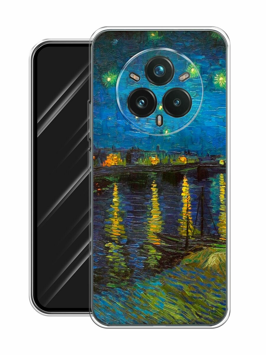Чехол на Realme 14 Pro / Реалми 14 Про с принтом ночь над Роной — фото 1