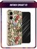 Чехол на Infinix Smart 10 / Инфиникс Смарт 10 с принтом "Tropical pattern", проз...