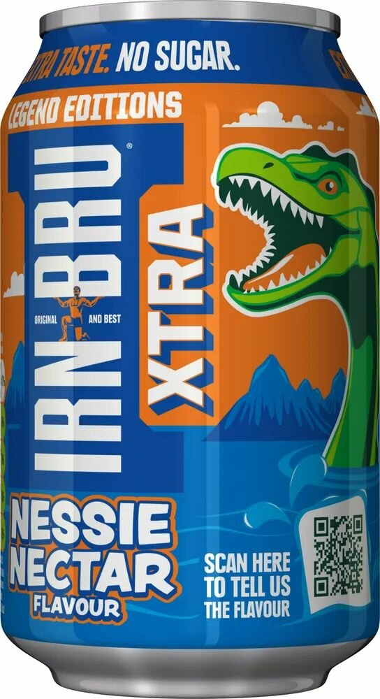 Напиток газированный Irn Bru XTRA Limited Edition Nessie Nectar 330 мл