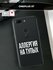 Чехол на OnePlus 5T / ВанПлюс 5Т с принтом "Аллергия на тупых", прозрачный