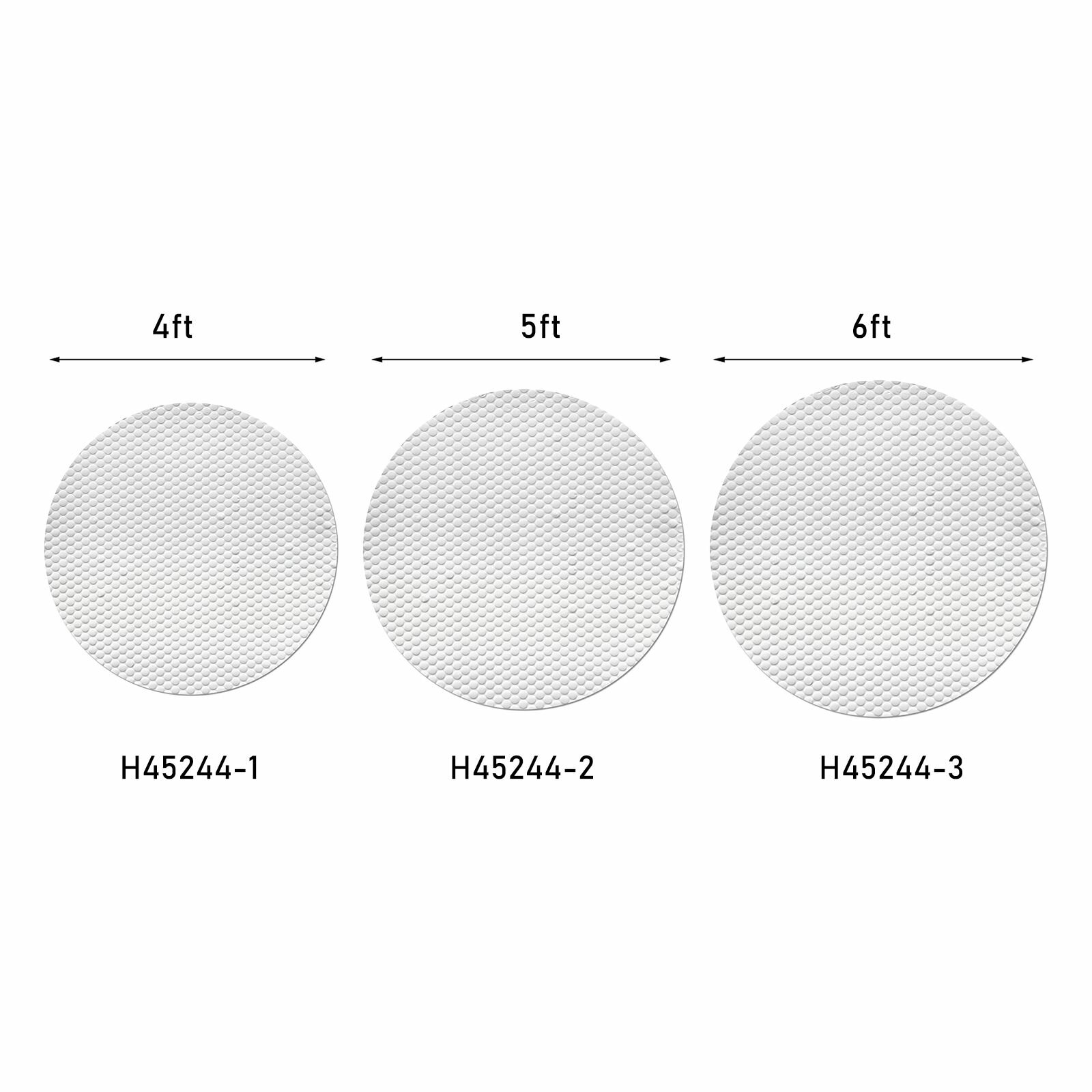 Круглая крышка 4 фута пылезащитное покрытие для открытых бассейнов и СПА