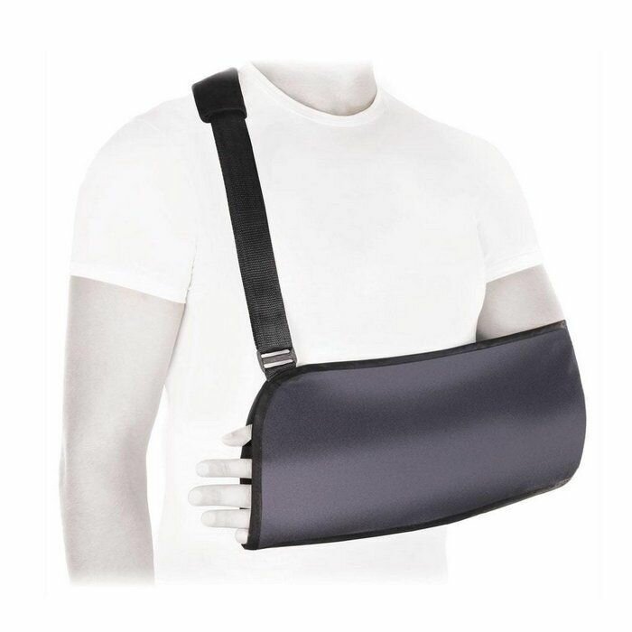 Фиксирующий бандаж Экотен для руки, после травм, черный, ФПС-04