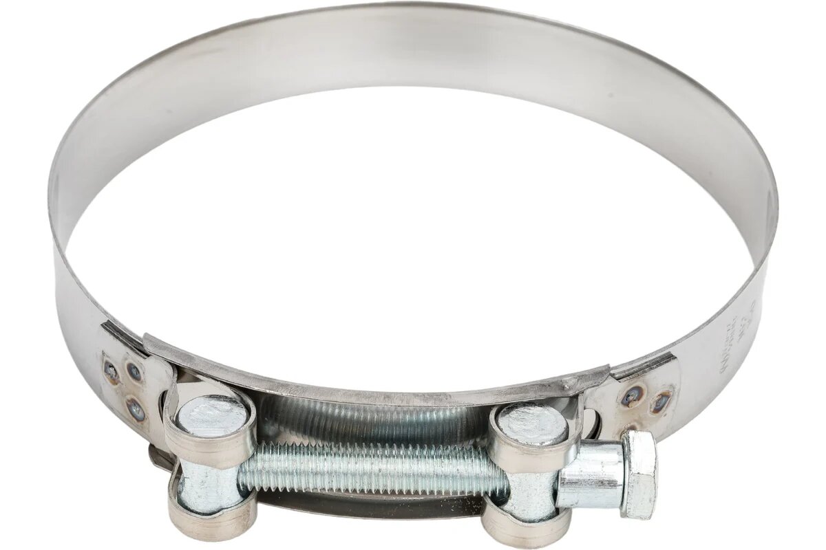 Gigant хомут силовой шарнирный из нержавеющей стали D149-161 мм, модель 123981