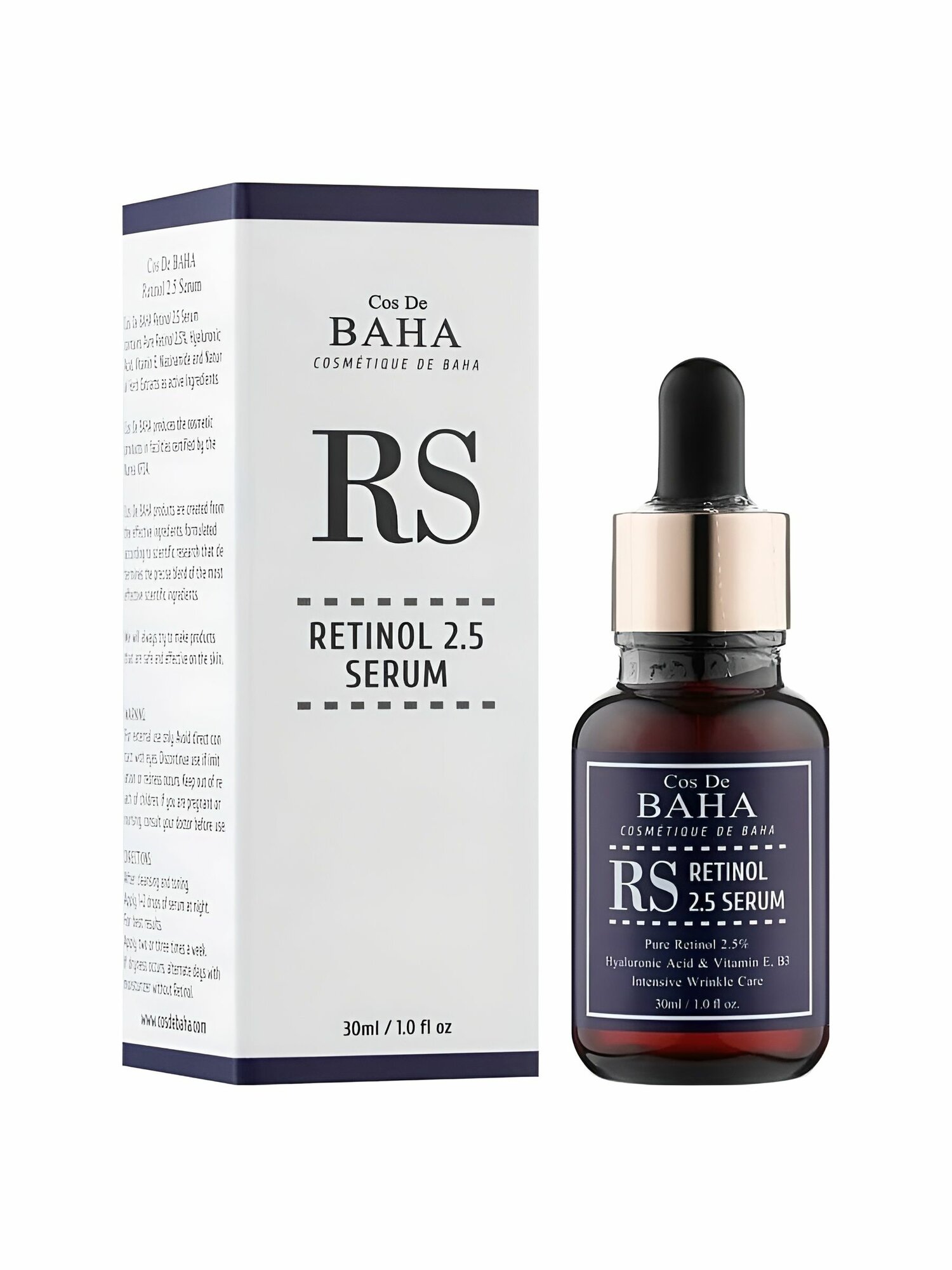 Cos De BAHA (RS 30) Сыворотка для лица антивозрастная с ретинолом и комплексом витаминов Retinol Serum 30мл