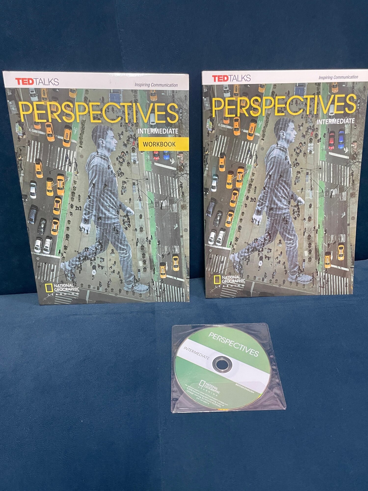 Perspectives Intermediate, Student's Book + Workbook with Audio-CD