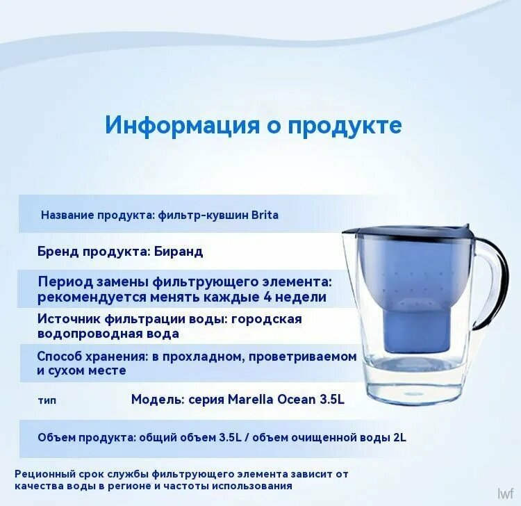 Фильтр-кувшин — фото 1