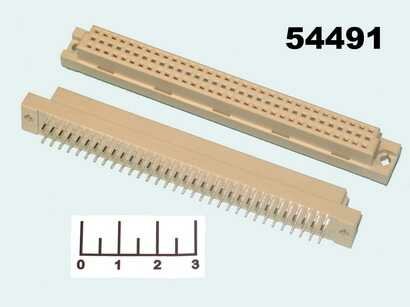 Разъем 64pin гнездо 3*32 (DIN 41612)