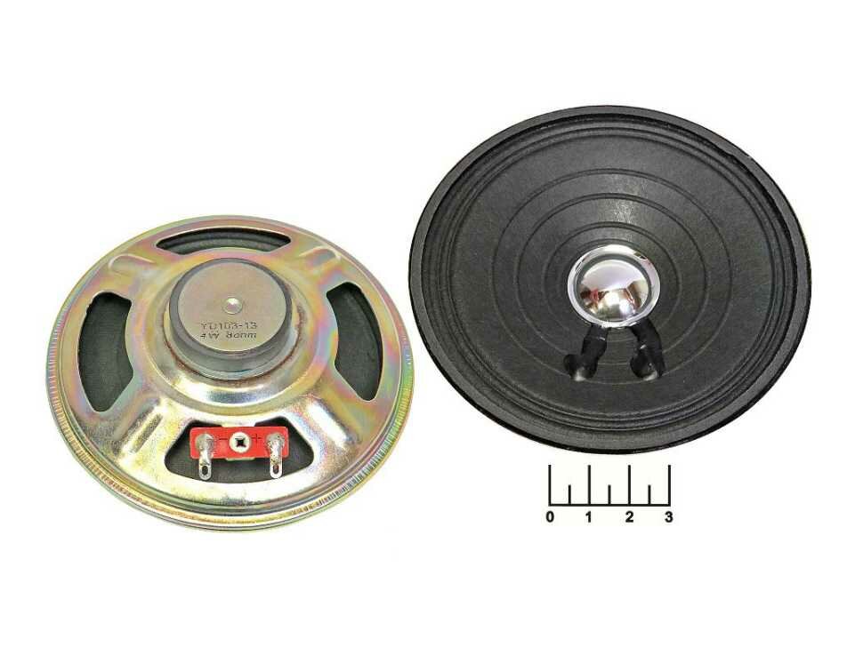 Динамик 8 Ом 4W 100х28мм YD103-13 (10008R)