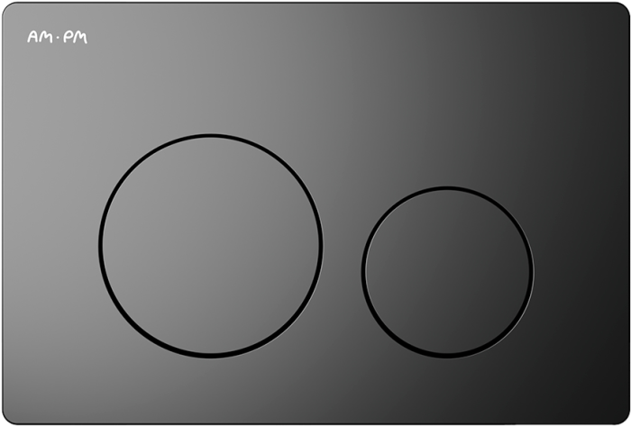 Кнопка смыва AM.PM PrimeFit I090138 черная матовая