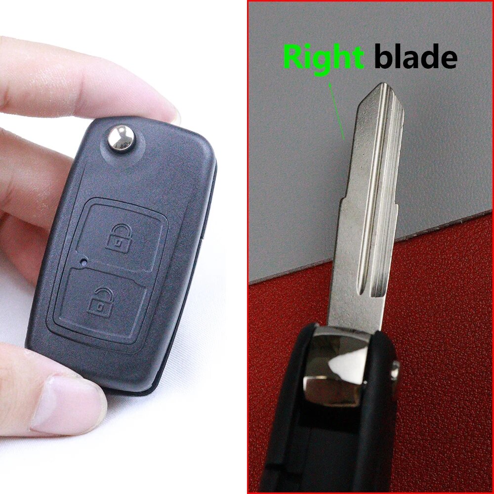 2-кнопочный автомобильный брелок с лезвием Right blade для Chery