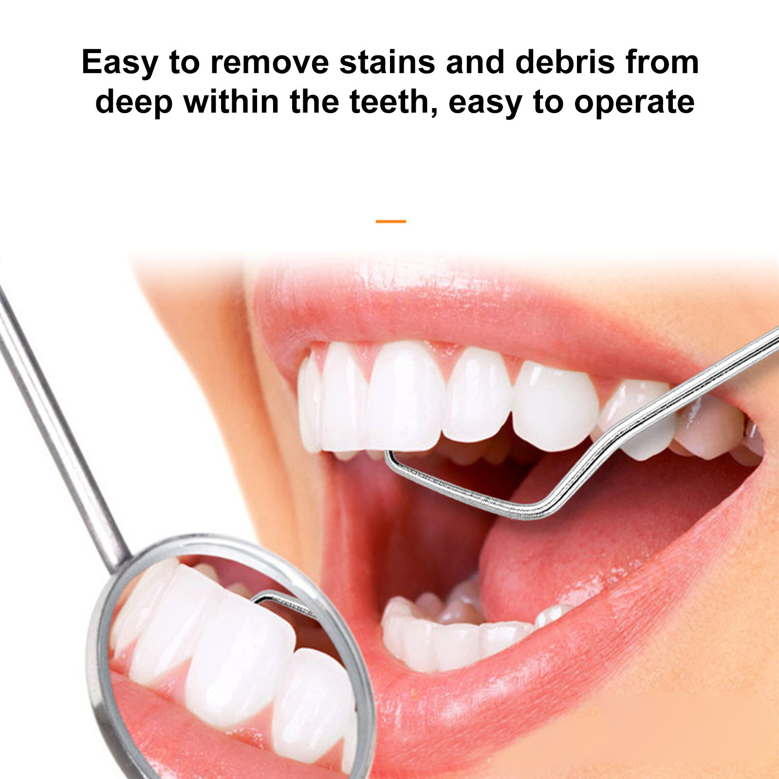 Набор зубочисток из нержавеющей стали 304, зубная нить, металлический ершик, портативный тубус для хранения, инструменты для ухода за полостью рта, набор из трех длинных зубочисток