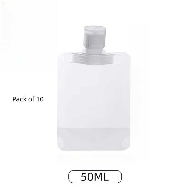 Одноразовый дорожный многоразовый пакет, пакет для лосьона, косметика для ухода за кожей, шампунь и гель для душа,