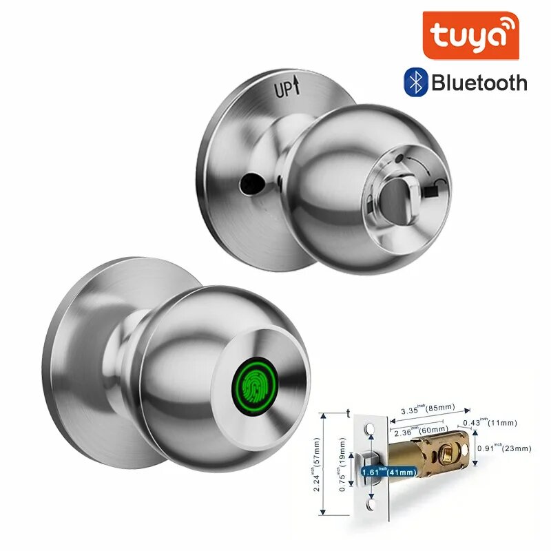 Умный замок Bluetooth Silver