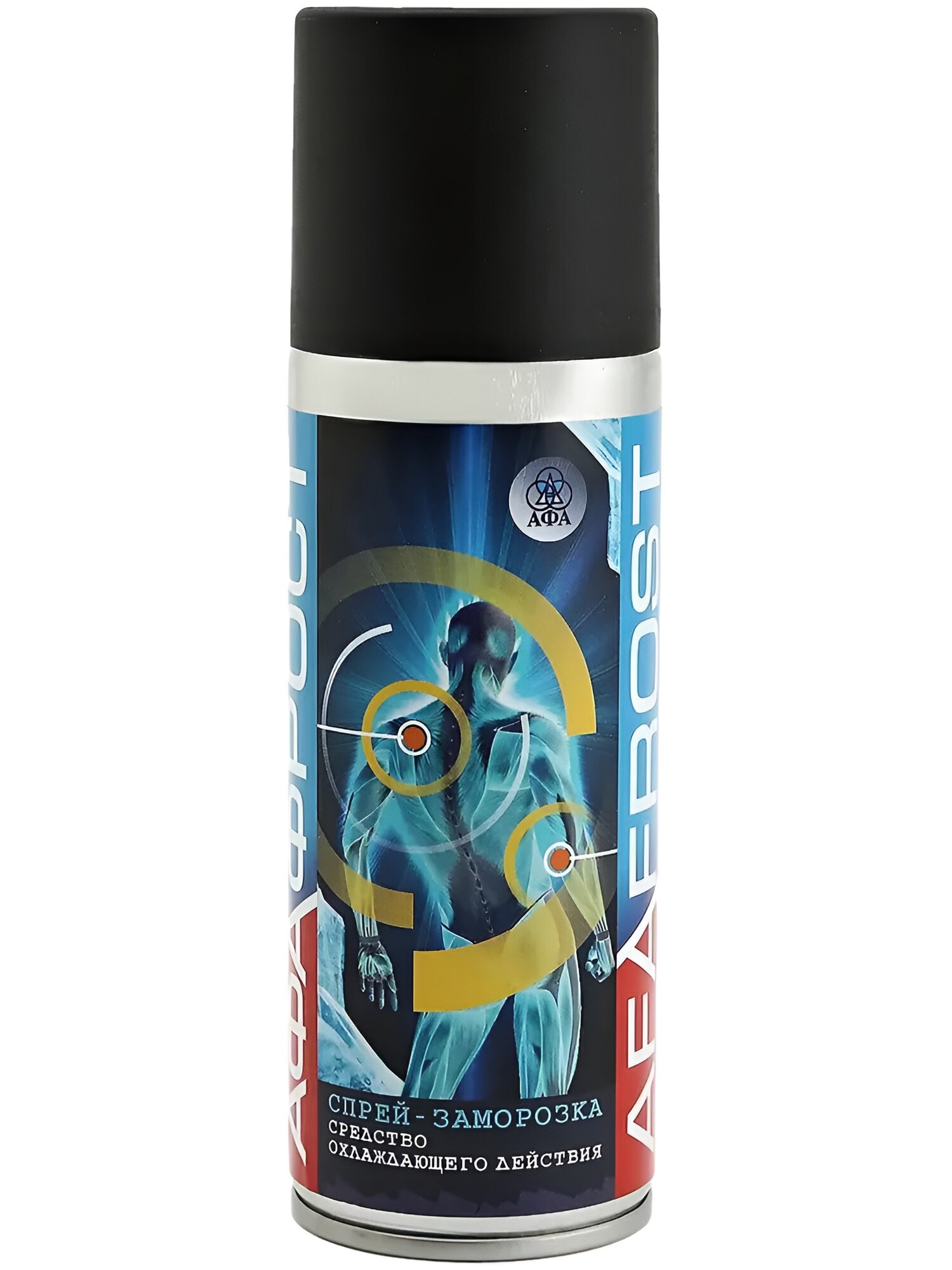 Спрей-заморозка "АфаФрост", от ушибов, растяжений, вывихов, 400 мл